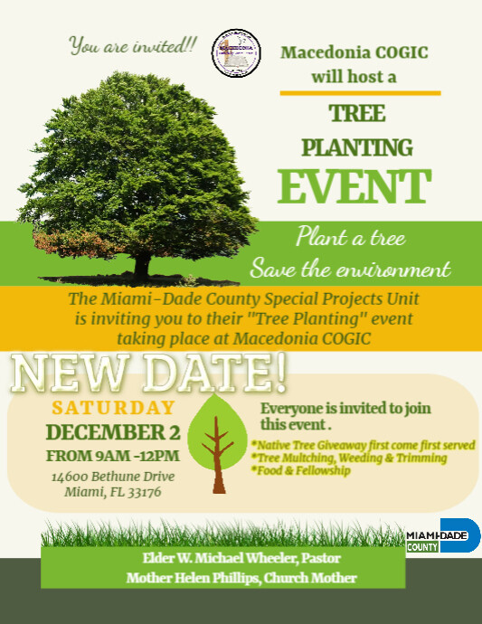 MAC Tree Event Flyer | PosterMyWall