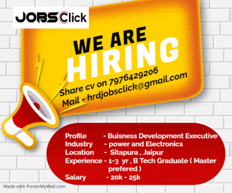 Job opportunity, online ad, announcement | PosterMyWall