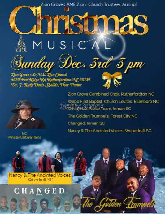Christmas Concert Invitation (1) | PosterMyWall