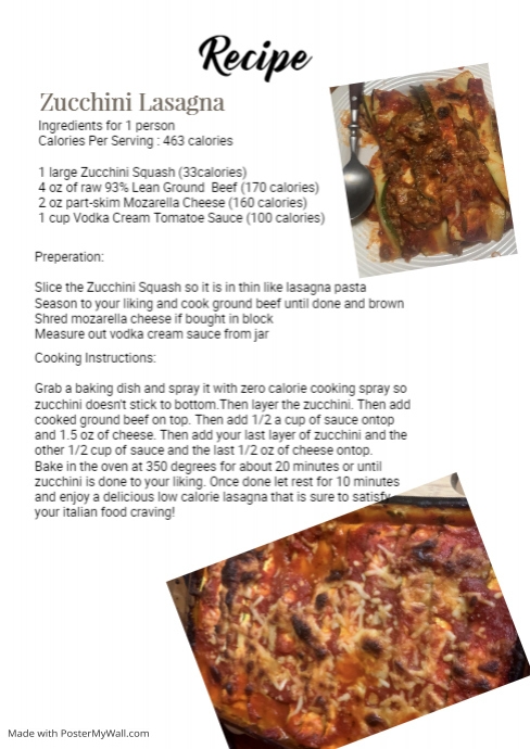 Recipes | PosterMyWall