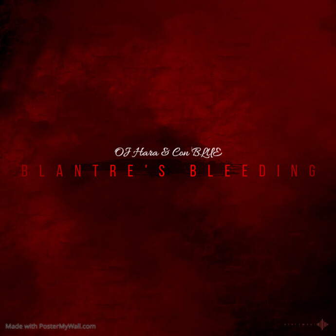 Dark Red Grunge Texture CD Cover Art | PosterMyWall