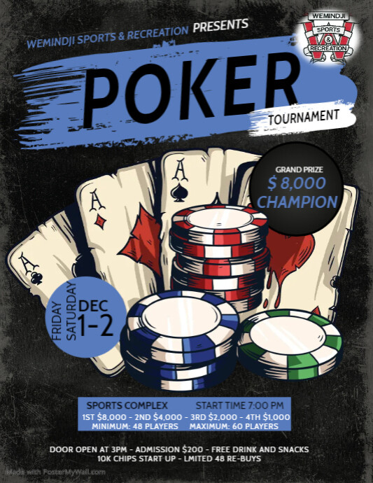 Poker Flyer Template | PosterMyWall