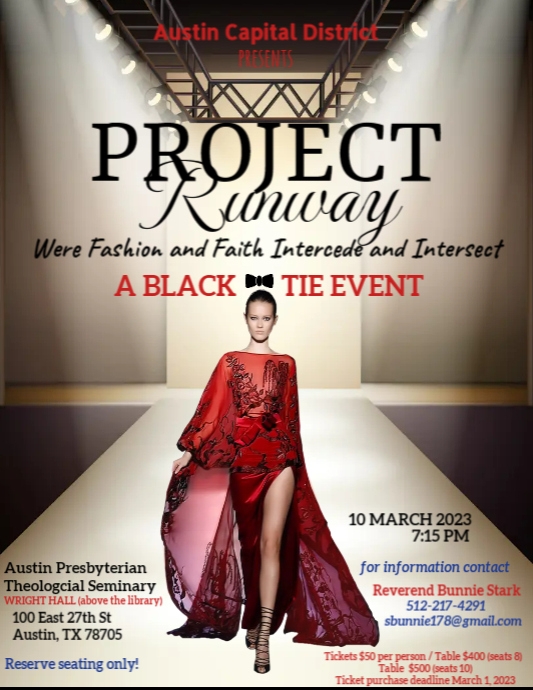 FASHION SHOW POSTER | PosterMyWall