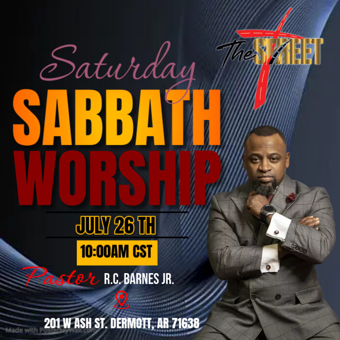 Sabbath Worship | PosterMyWall