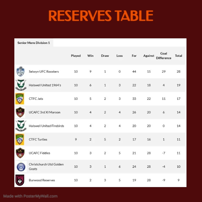 Soccer/Football Ladder | PosterMyWall