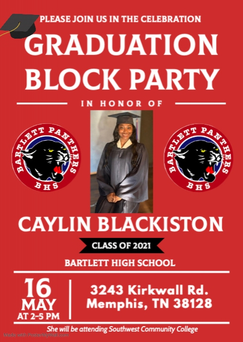 Copy of Graduation Invitation | PosterMyWall