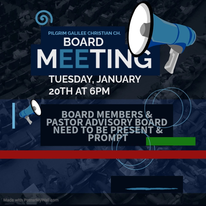 Community Meeting Instagram Post | PosterMyWall