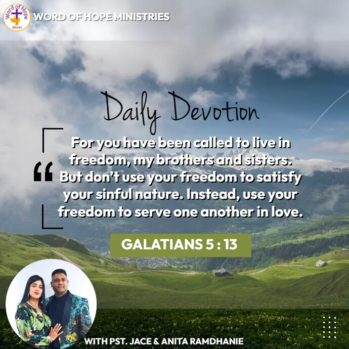 Copy of Daily devotions (2) | PosterMyWall