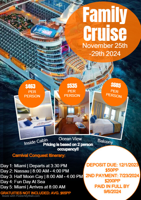 sea cruise | PosterMyWall