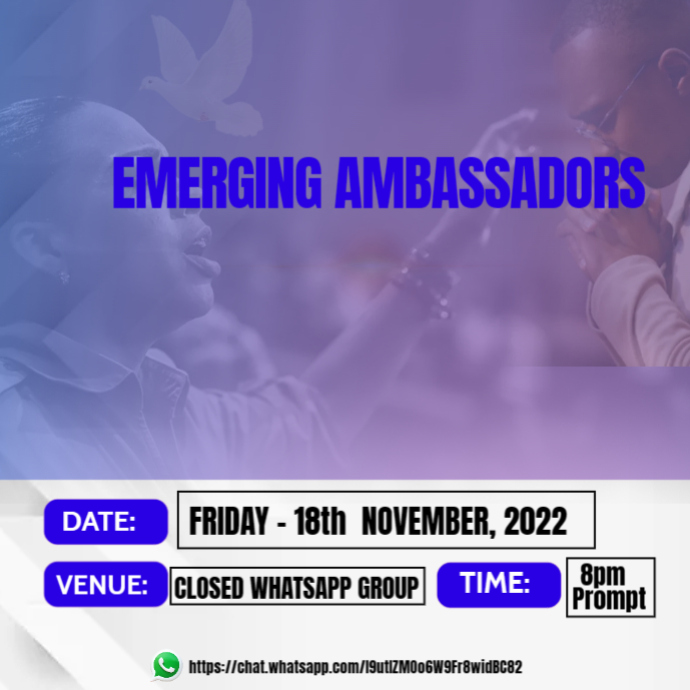 weapons of emerged ambassador church flyer | PosterMyWall