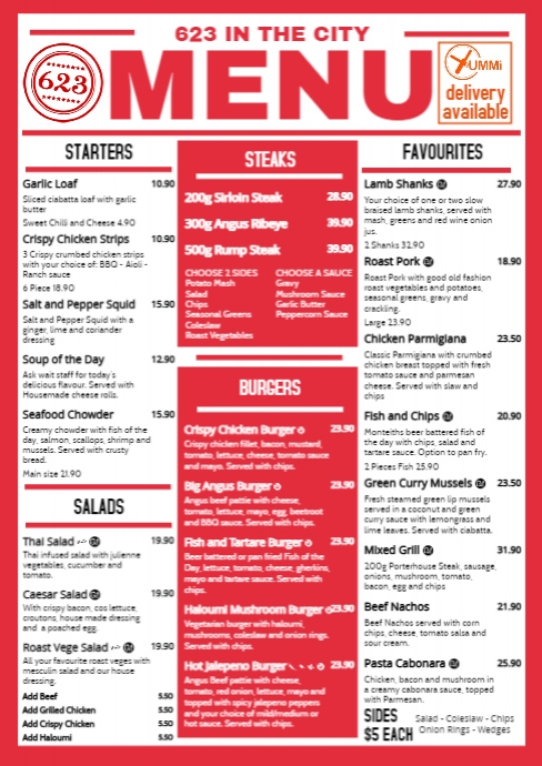 MENU WINTER 2021 | PosterMyWall