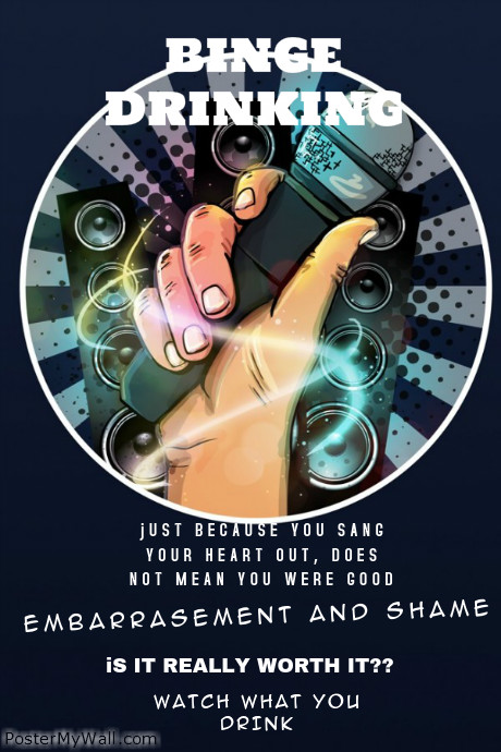 BINGE DRINKING | PosterMyWall