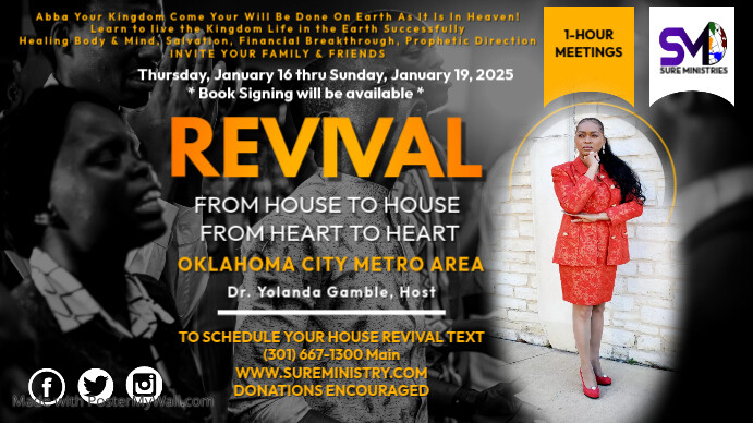 OKC Revival 9-2025 | PosterMyWall