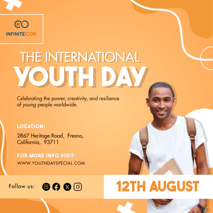 Youth Day Social Media Post Template | PosterMyWall