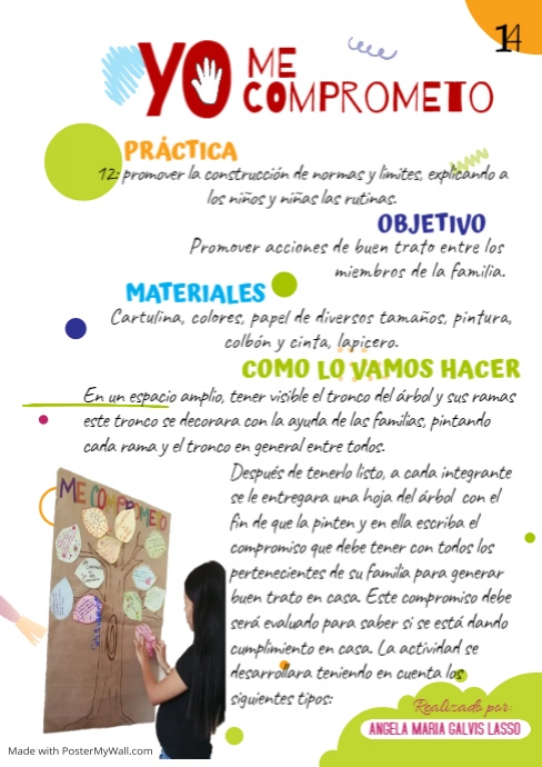 Copy of ACTIVIDAD YO ME COMPROMETO | PosterMyWall