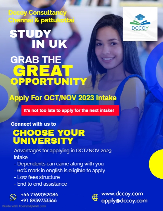 Educational Consultancy Flyer Template | PosterMyWall