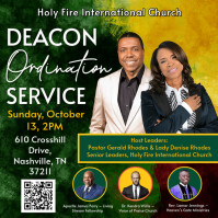 244+ Free Templates for 'Ordination' | PosterMyWall