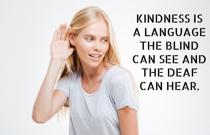 Modèle DEAF AND BLIND QUOTE TEMPLATE | PosterMyWall