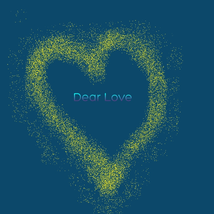 Dear Love Instagram Post Templates | PosterMyWall
