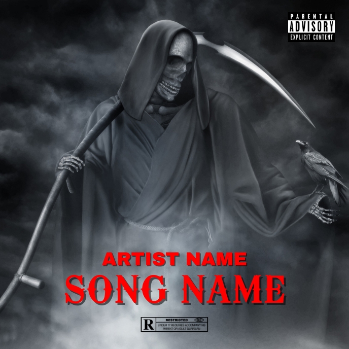 death album cover Template | PosterMyWall