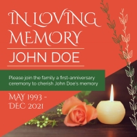 Death Anniversary Template | PosterMyWall