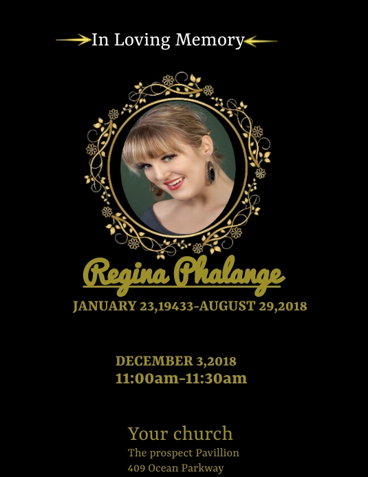 Death anniversary Flyer Template | PosterMyWall