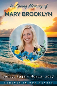 Modèle Affiche Funéraire | PosterMyWall