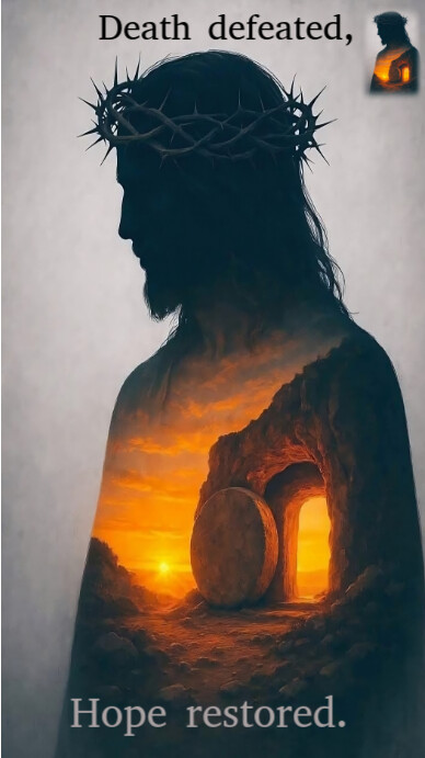 Copy of Death defeated | PosterMyWall