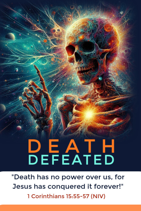 Plantilla de Death | PosterMyWall
