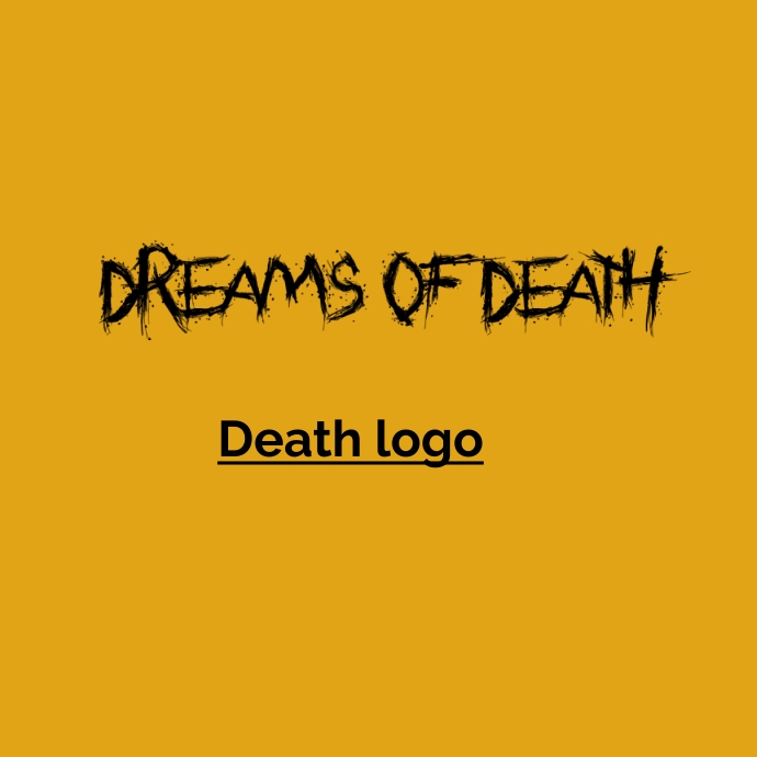 Death logo Template | PosterMyWall