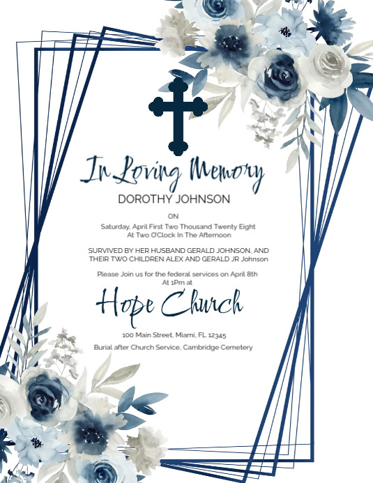 Copy of Death Memory | PosterMyWall