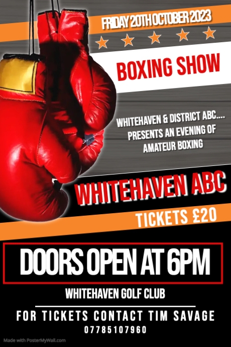 Boxing Event Poster | PosterMyWall