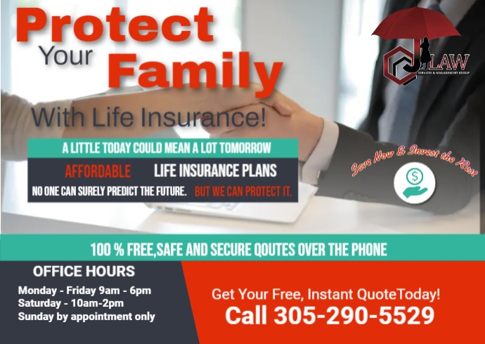 Life Insurance Marketing Ads (1) | PosterMyWall