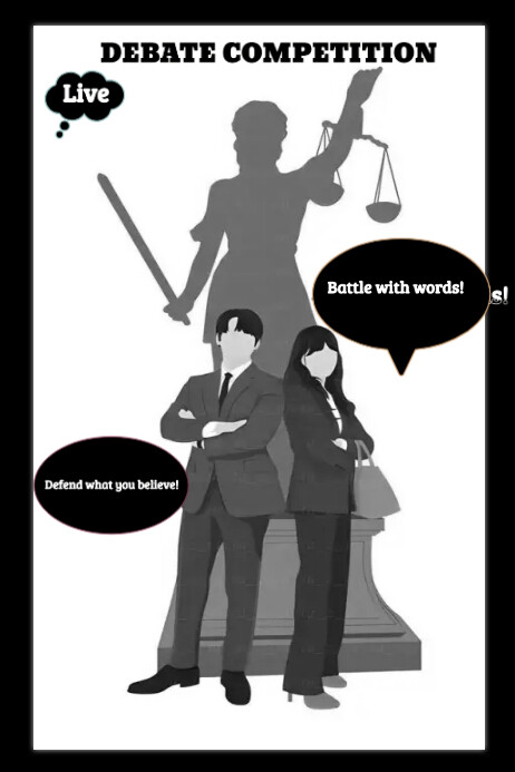 Copy of Debate | PosterMyWall