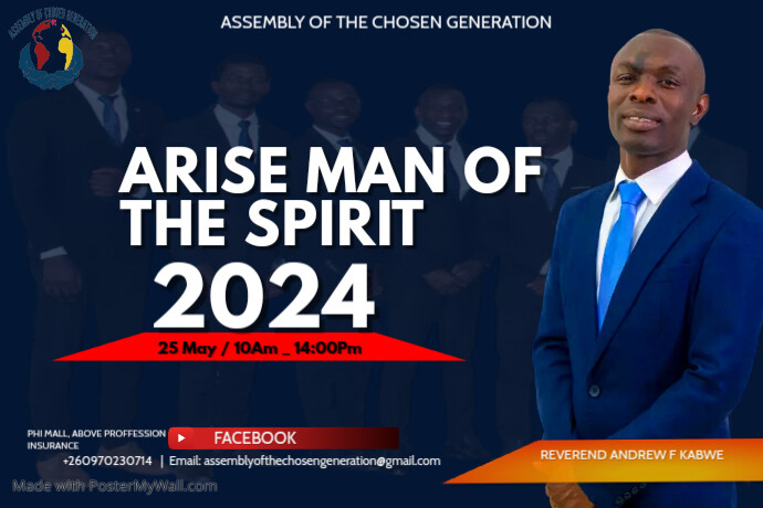 men's conference poster | PosterMyWall