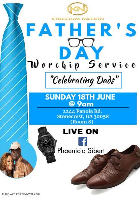 Father's day service | PosterMyWall