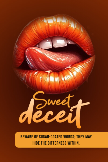 Deceit Template | PosterMyWall
