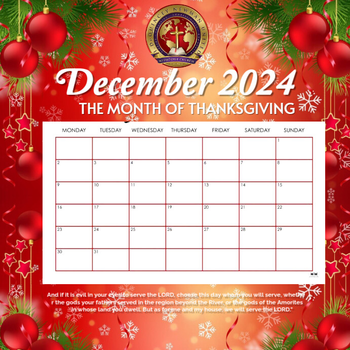 december 2024 Template | PosterMyWall