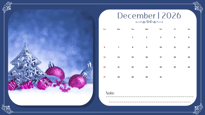 December 2025 calendar Template | PosterMyWall