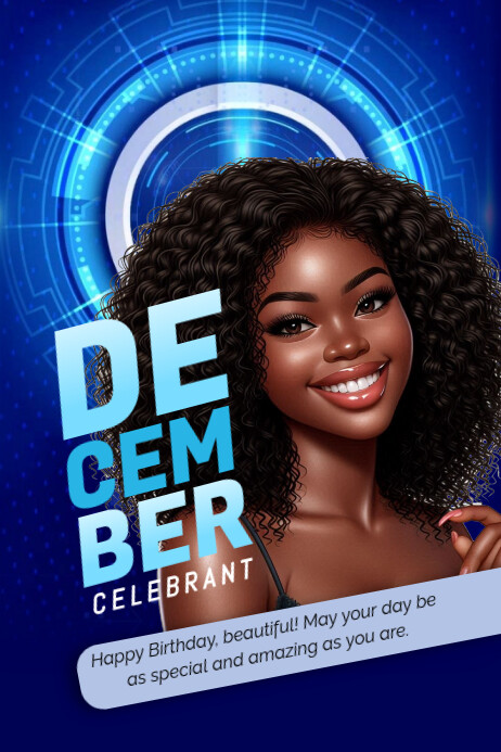 Copy of December celebrant | PosterMyWall