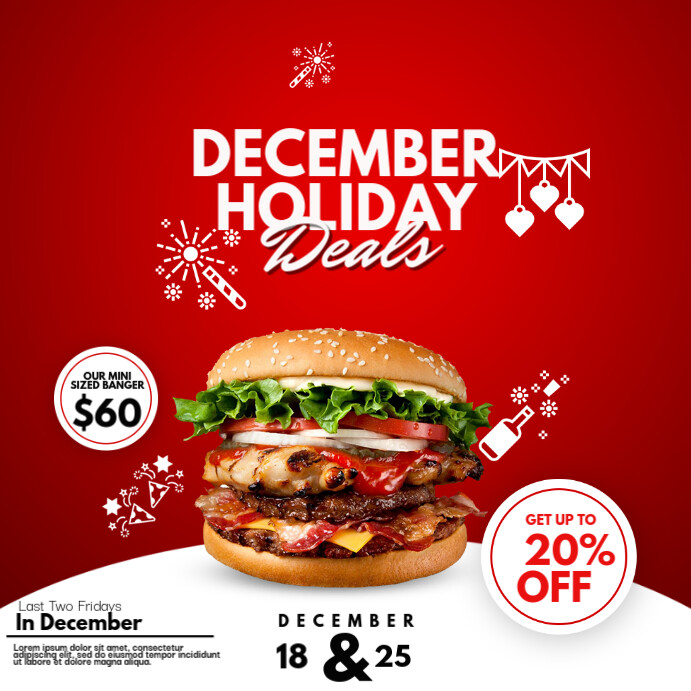 Copy of DECEMBER DEALS | PosterMyWall