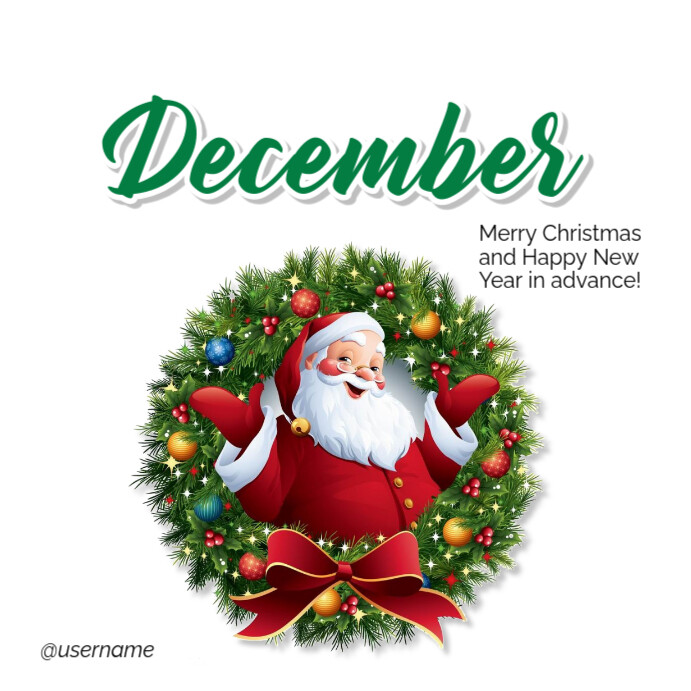 Copy of December Design template | PosterMyWall