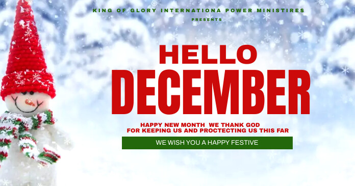 december Template | PosterMyWall