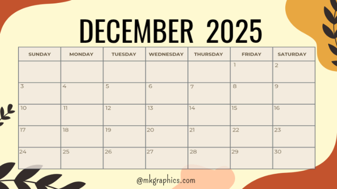 December Template | PosterMyWall