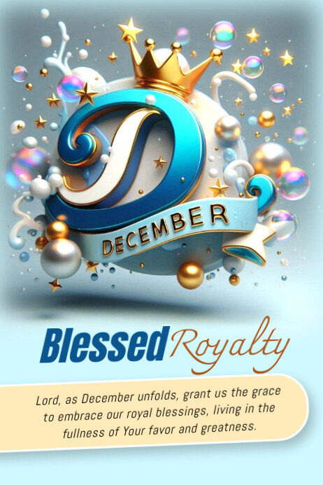 Plantilla de December | PosterMyWall