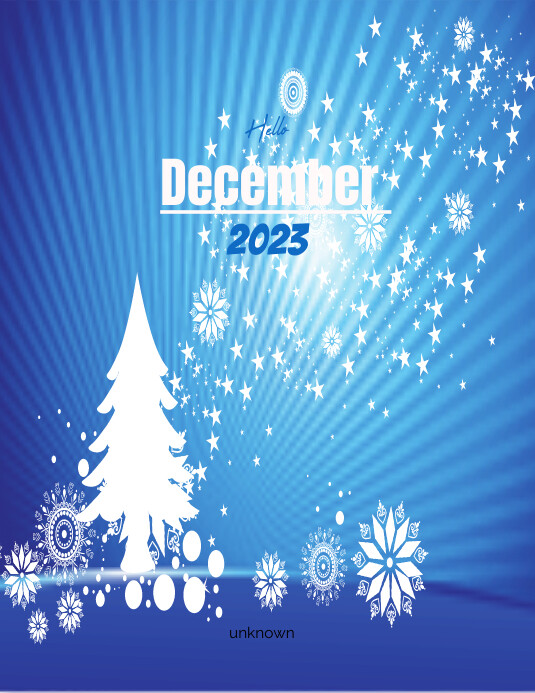 december Template | PosterMyWall
