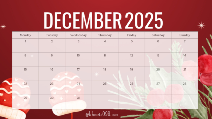 December Template | PosterMyWall