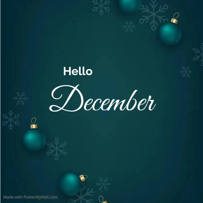December Template | PosterMyWall