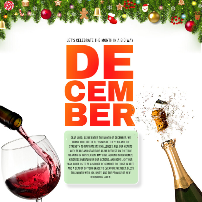 Copy of December | PosterMyWall