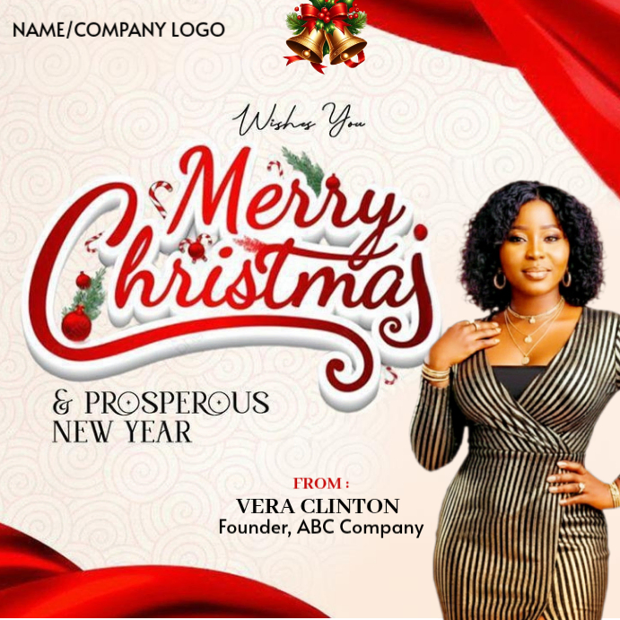 December holiday greetings Template | PosterMyWall